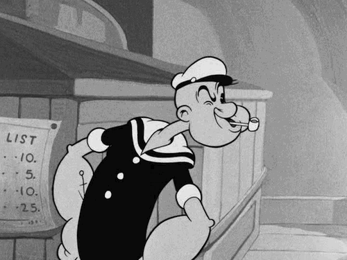 Raiders Of The Lost Tumblr Popeye Cartoon Classic Cartoon Characters Vintage Cartoon
