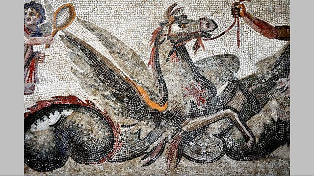 2nd C Sea Thiasos Roman Mosaic Daphne House Of The Triumph Of