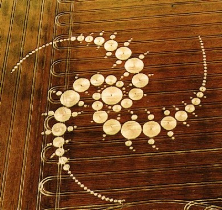 Triple Julia Set Crop Circle Magic Esoterism Occultism Symbols Masters Círculos De Las