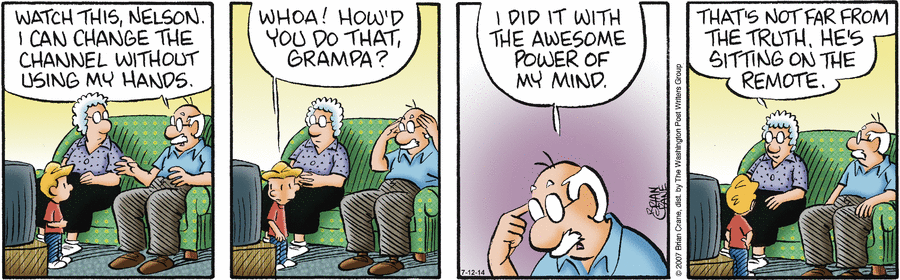 Pickles By Brian Crane July 12 2014 Via Gocomics Pickles Funny Quotes Comics