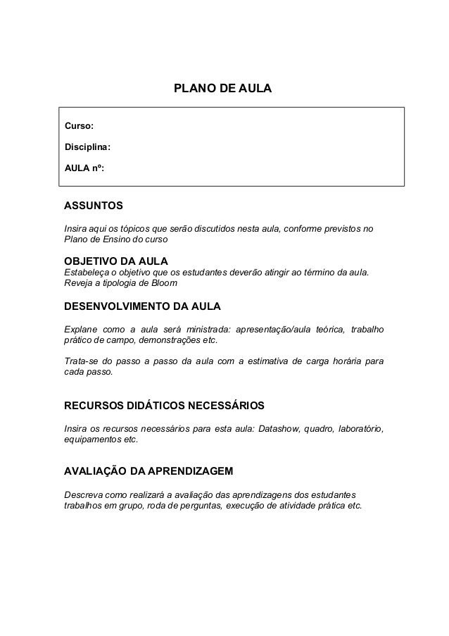 Plano De Aula Modelos E Exemplos De Planos De Aula Exemplos De Hot Sexy