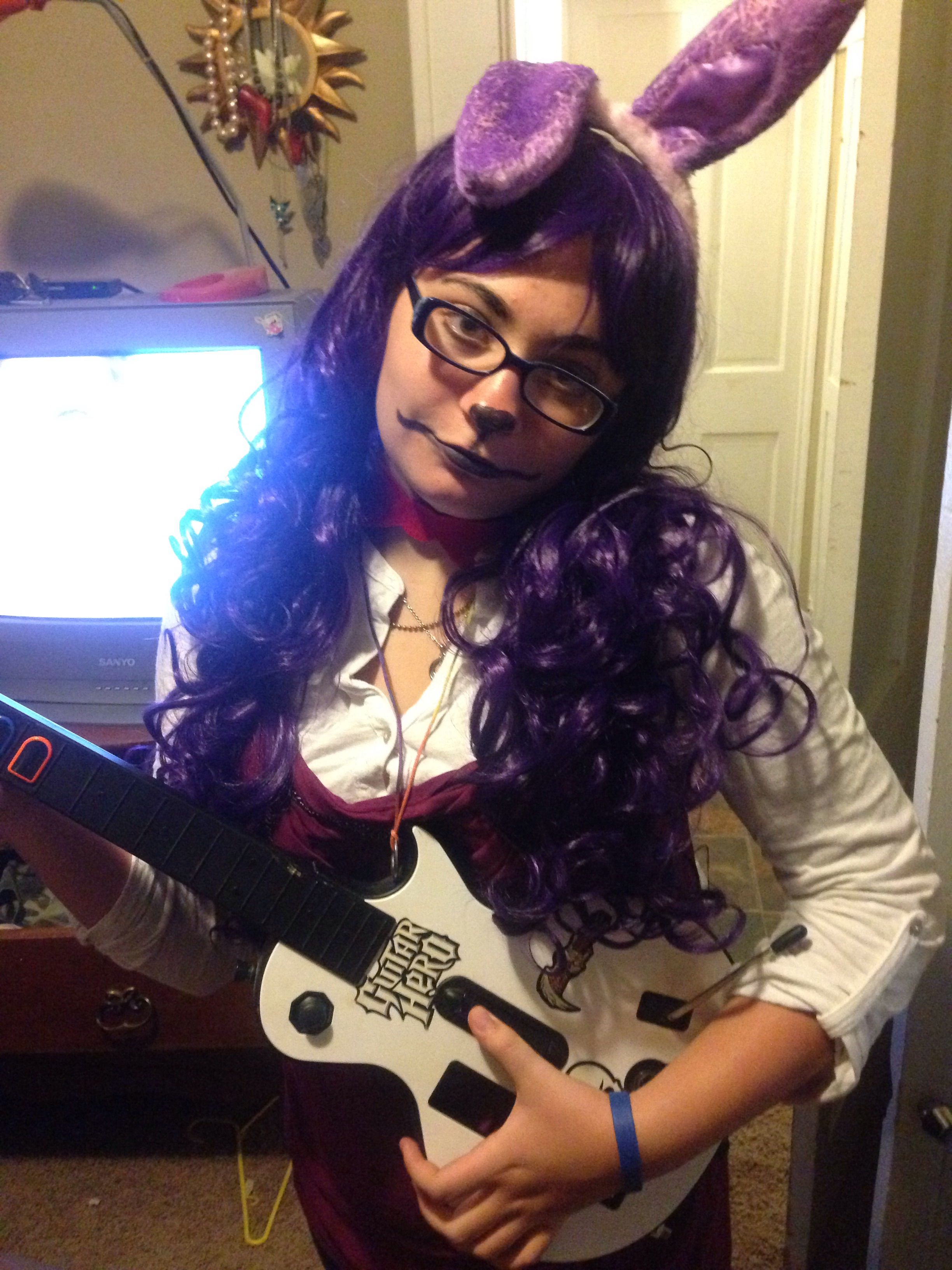 Part 2 Of My Bonnie The Bunny Cosplay Five Nights At Freddys Cosplay