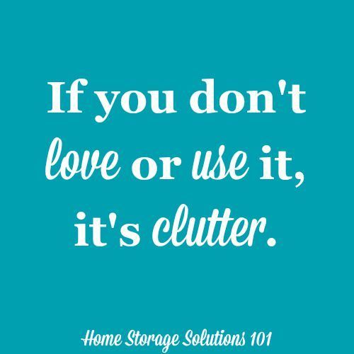 Be A Clutter Buster 5 Guidelines To Identify Clutter In Your Home Artofit