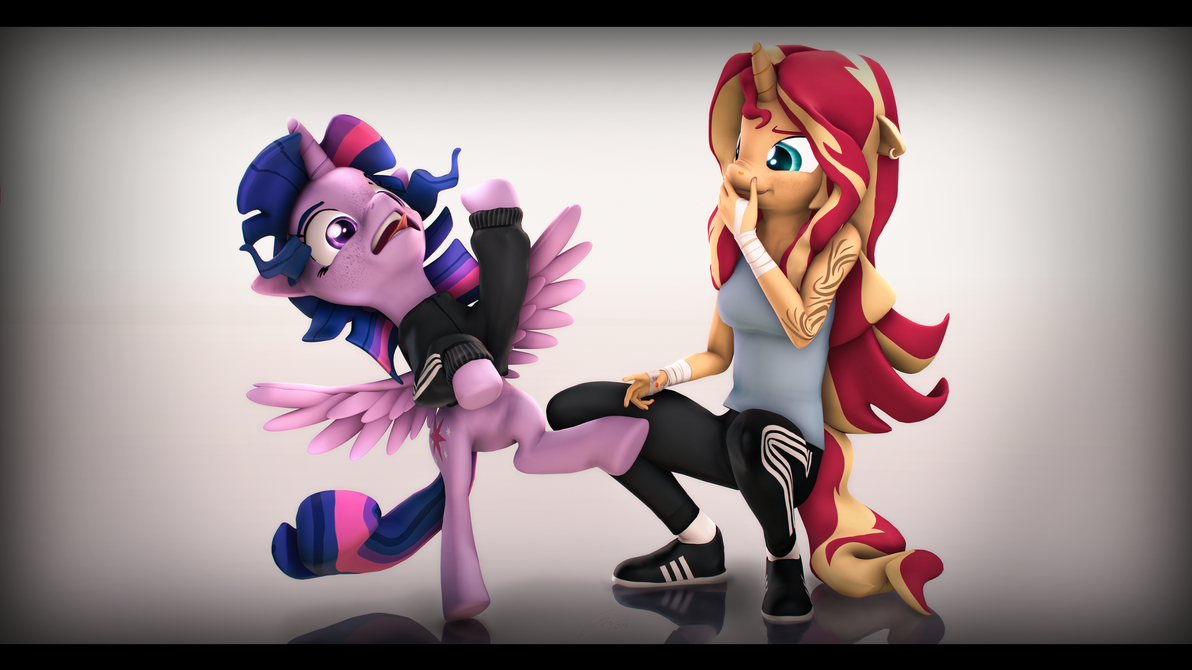 Sfm Mlp Imbalanced By Imafutureguitarhero On Deviantart Sunset Shimmer Mlp Online Art