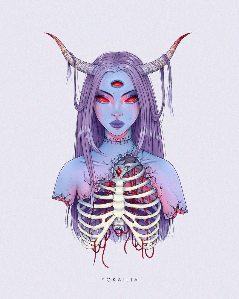 Yokailia Hobbyist Digital Artist Deviantart Taurus Art Art Inspiration Art Reference