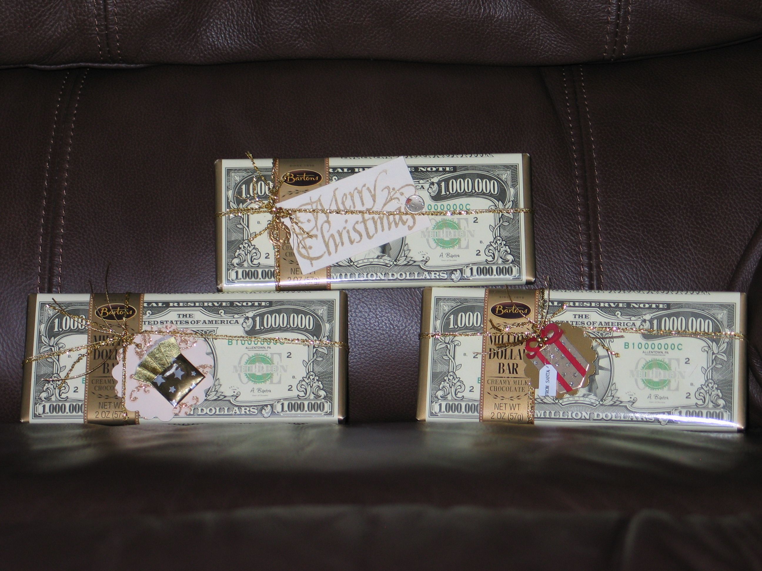 Million Dollar Candy Bars As Small Ts Of Appreciation Dec 2014