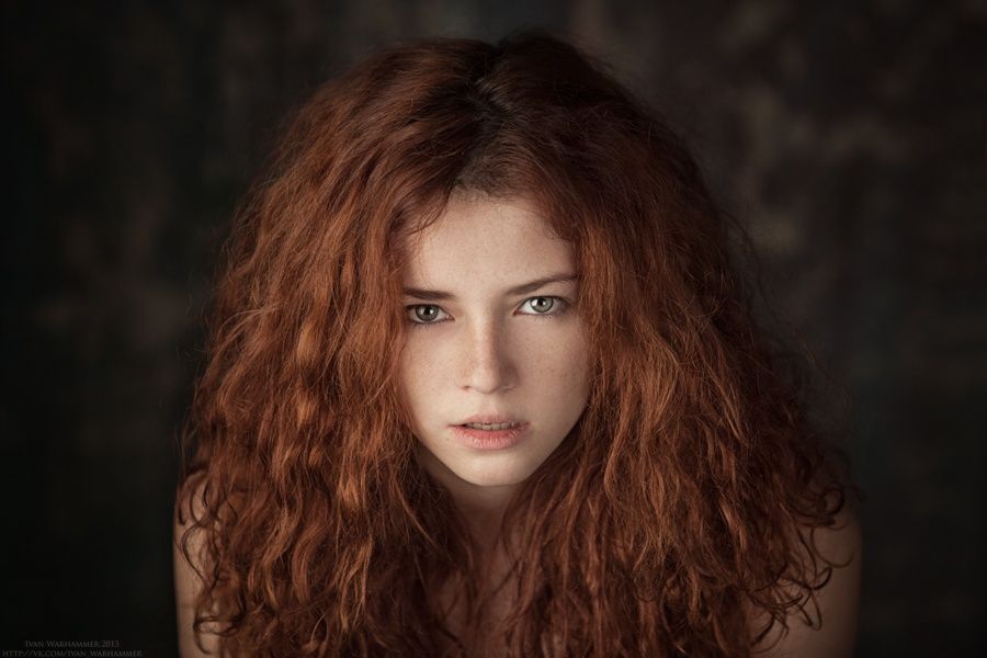 Anna By Ivan Warhammer 500px Portret Roodharigen Vrouw