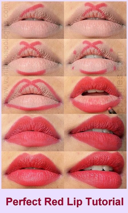Tutorial How To Apply Red Lipstick Perfectly Steps Products Used Artofit