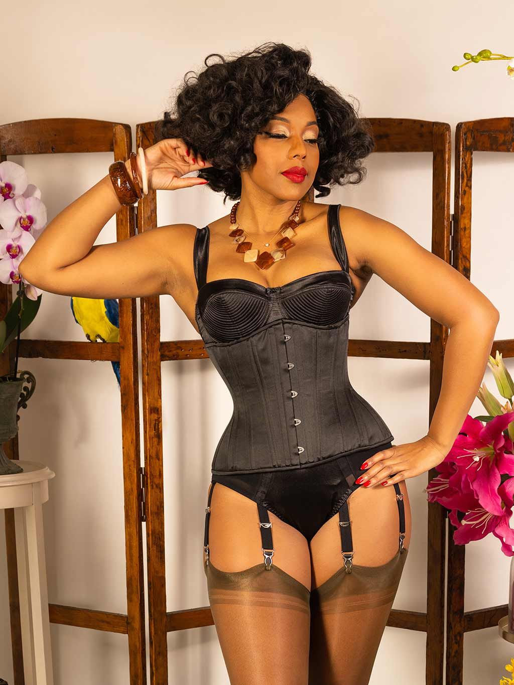 Steel Boned Underbust Corsetat What Katie Did We Design Different Cuts