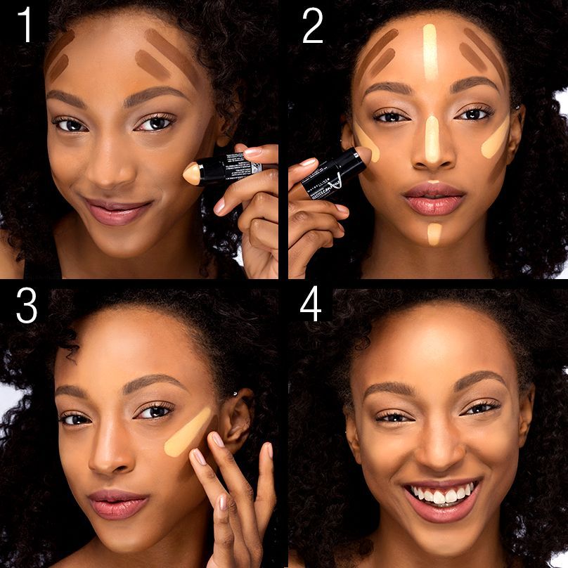 Enhance Your Features With Maybelline Master Contour V Shape Duo Stick Follow This Step By Step