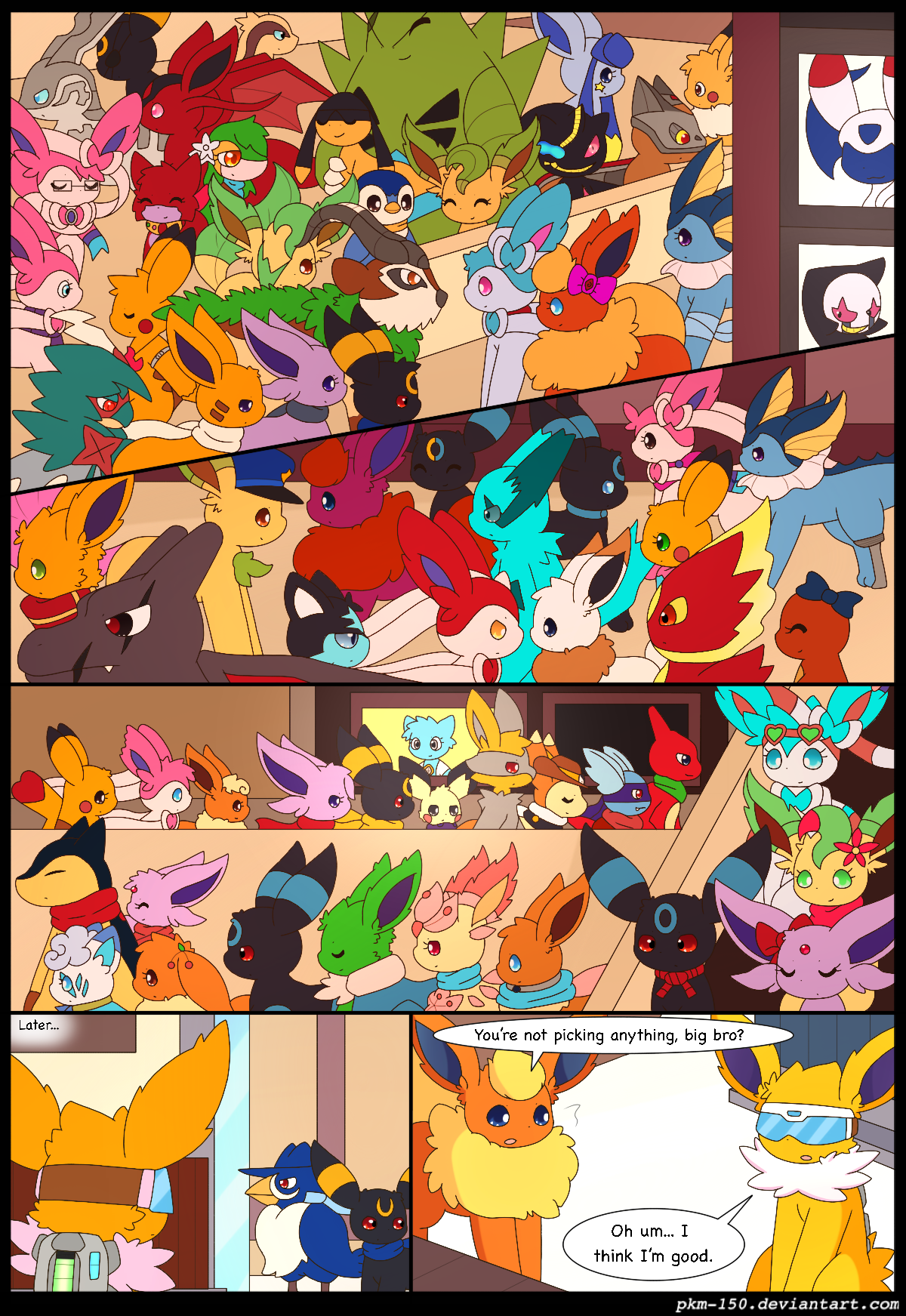 Es Special Chapter 12a Page 31 By Pkm 150 On Deviantart Eevee Comic Pokemon Eevee Evolutions