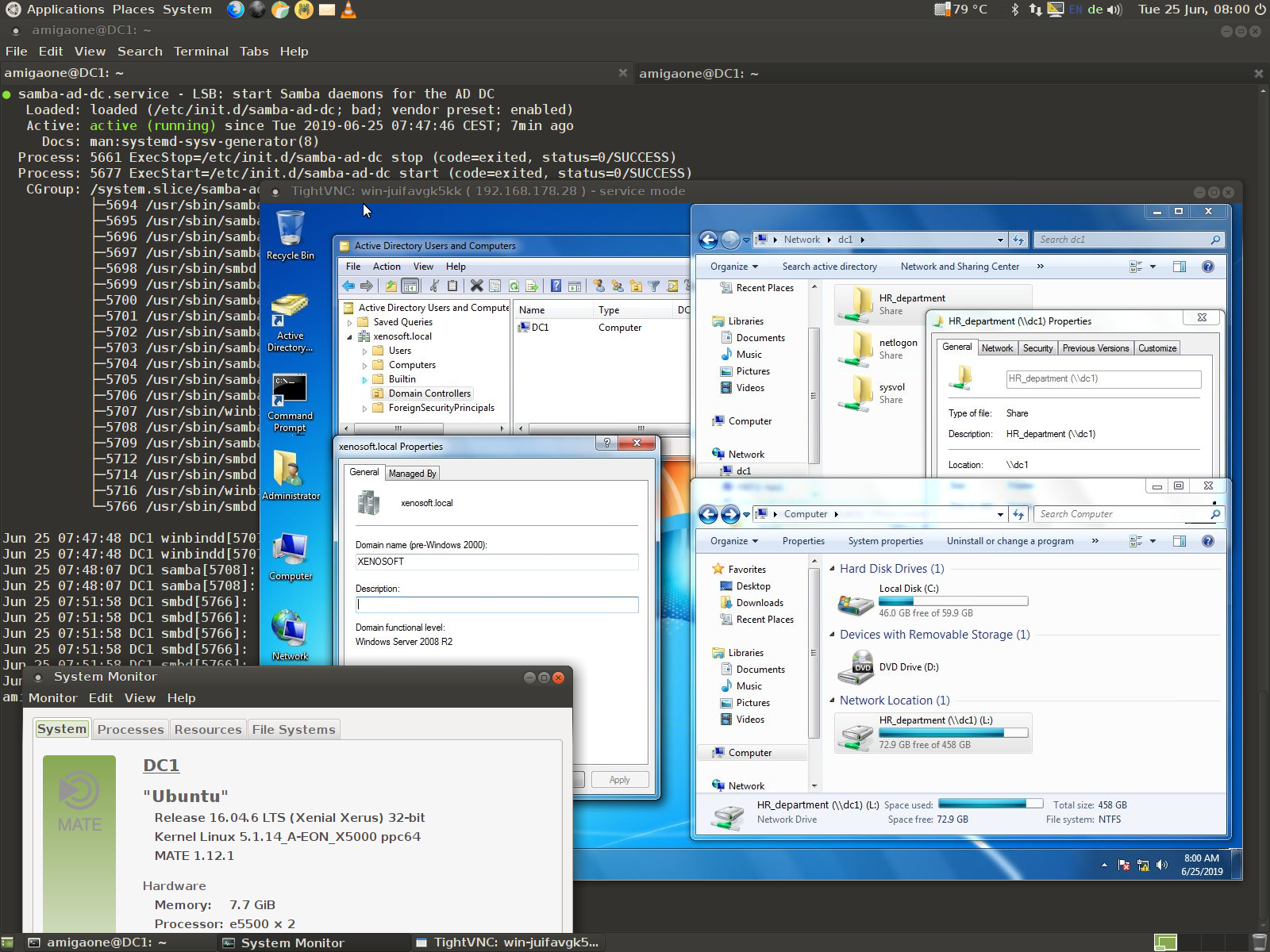 Ad Dc Open Source Samba Connection System