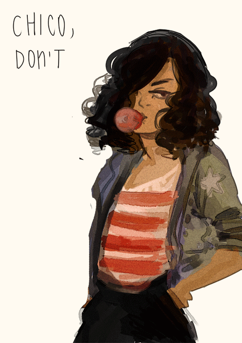 America Chavez Blowing Bubblegum Fanart By Jensuisdraws Avengers Fan Art Young Avengers