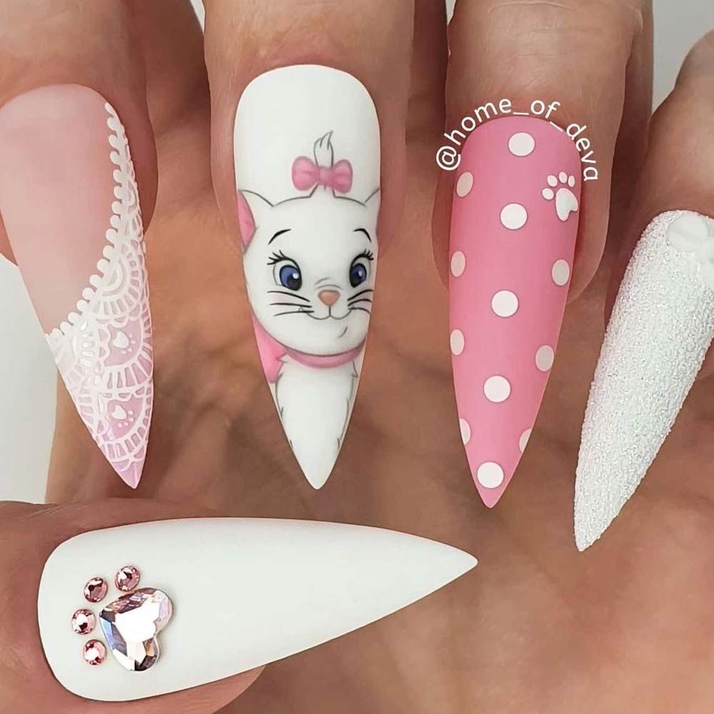 Inspiring Disney Nails To Bring Some Magic Into The Routine
