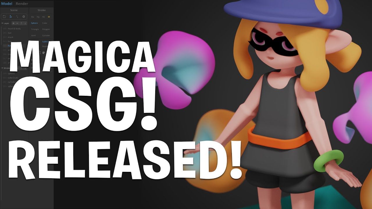 MagicaCSG Released! - Lightweight SDF Editor & Renderer. MagicaCSG Released! - Lightweight SDF Editor & Renderer.