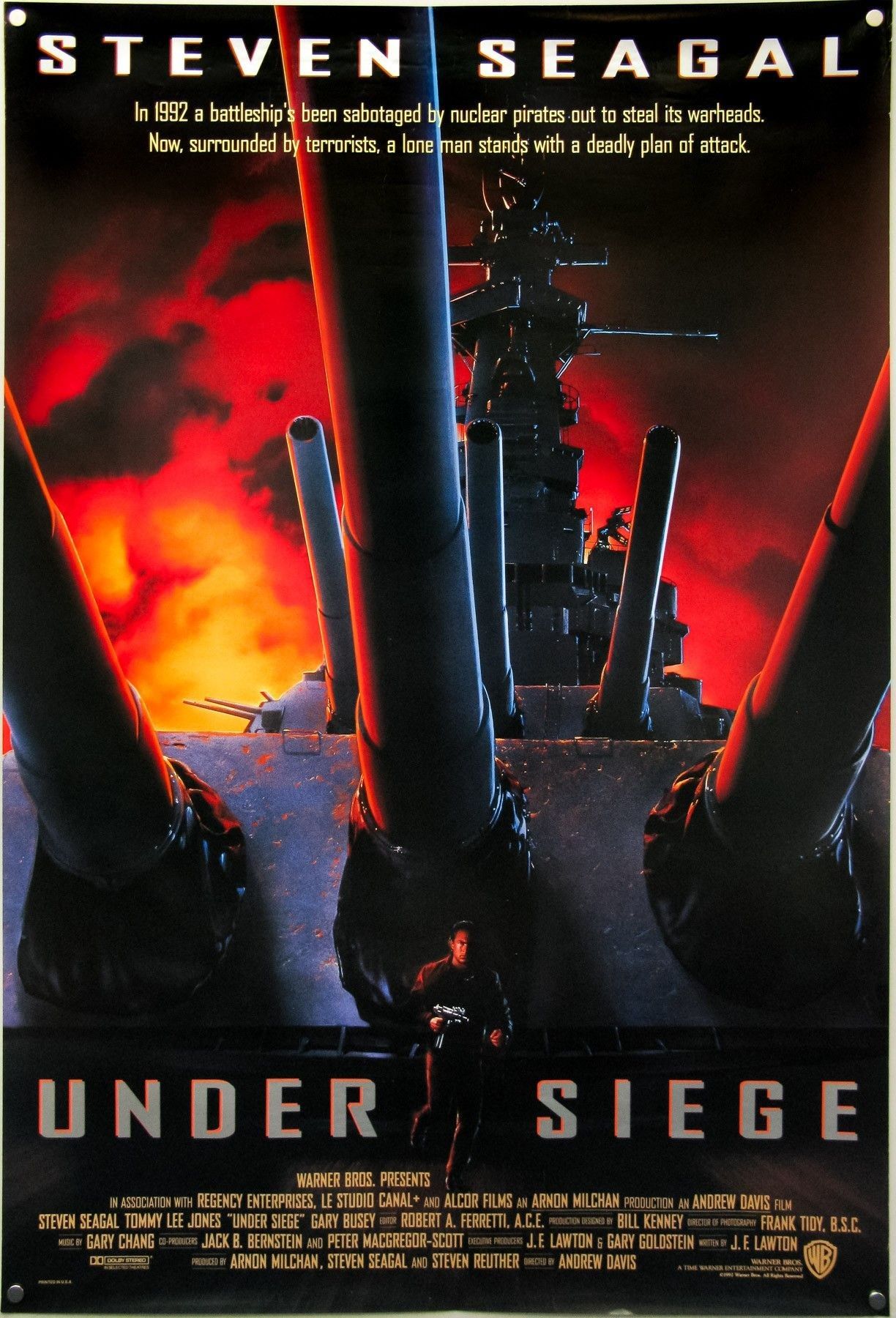 Under Siege Movie Poster Under Siege Movie Poster