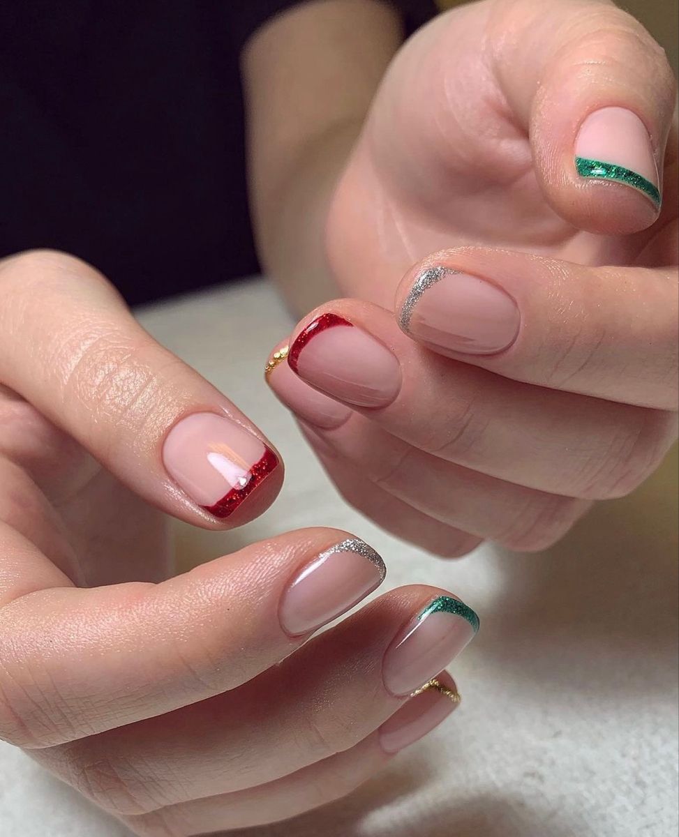 Christmas Nails Unghie Idee Unghie Unghie Natalizie