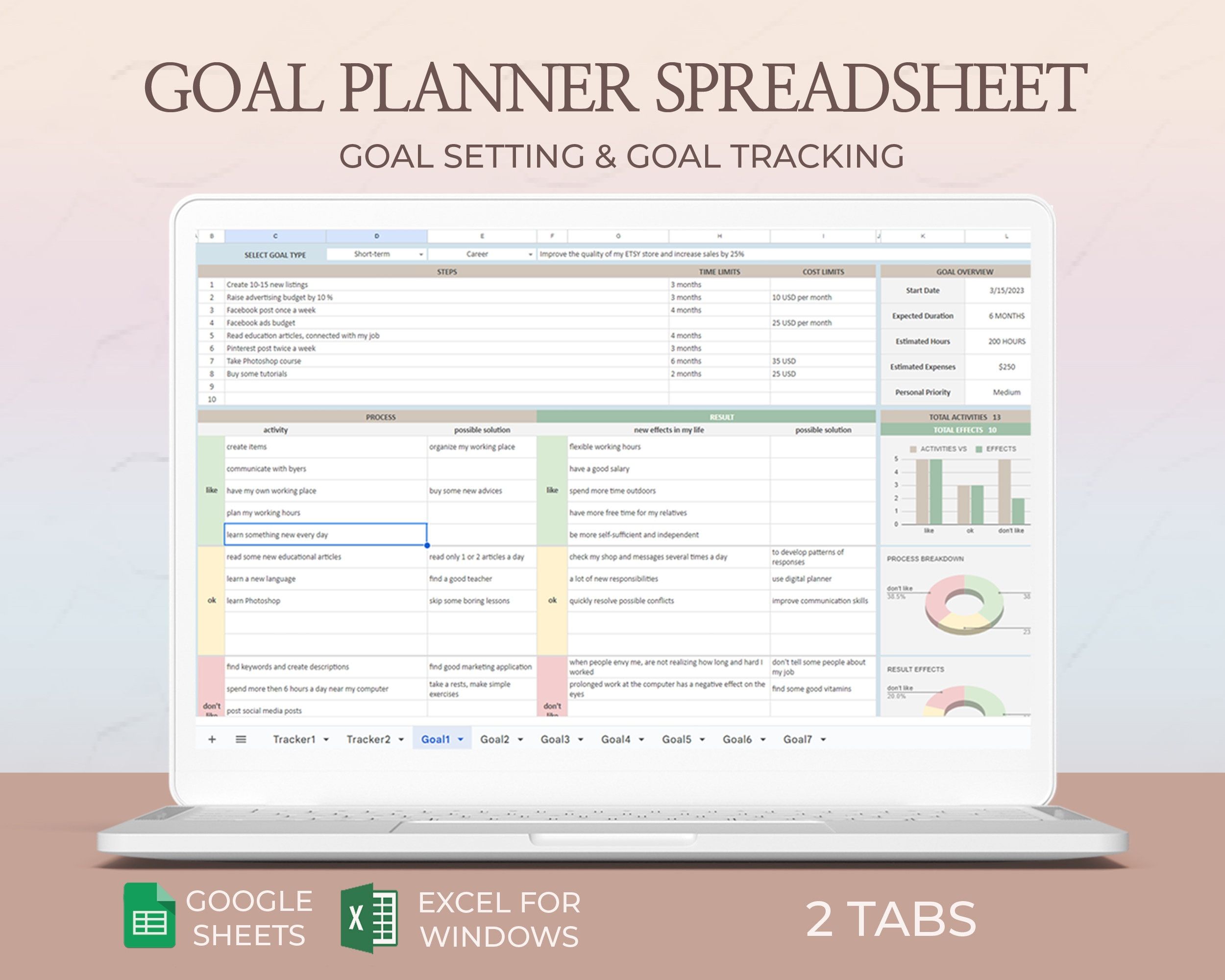 Digital goal planner goal setting goal journal goal tracker goal ... Digital goal planner goal setting goal journal goal tracker goal ...