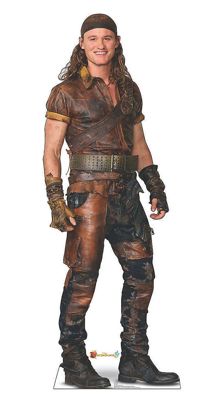 A Cardboard Cutout Of A Man In Armor
