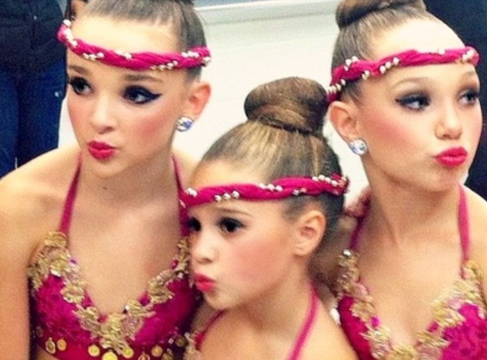 Kendall Mackenzie And Maddie Dance Moms Costumes Dance Moms Dancers Dance Moms Girls Maddie