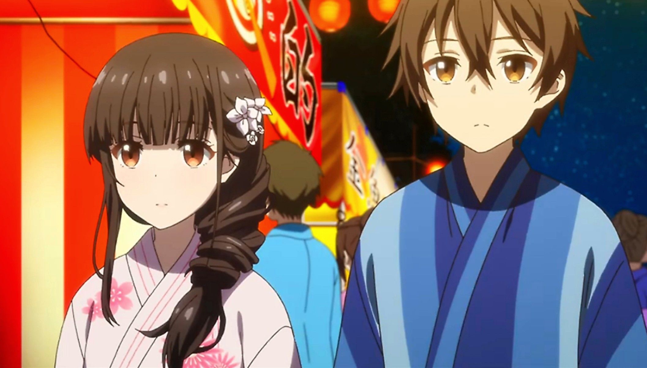 Mizuto X Yume Irido My Stepmoms Daughter Is My Ex Anime Love Anime Guys Step Mother Step