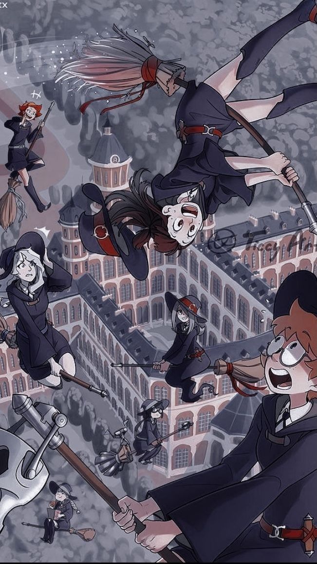 Little Witch Academia Tv Personagens De Anime Anime Bruxa Anime