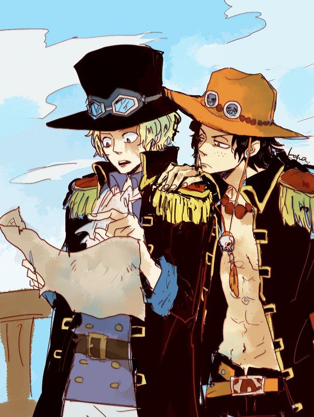 Ace Sabo One Piece Personajes De Anime Piece