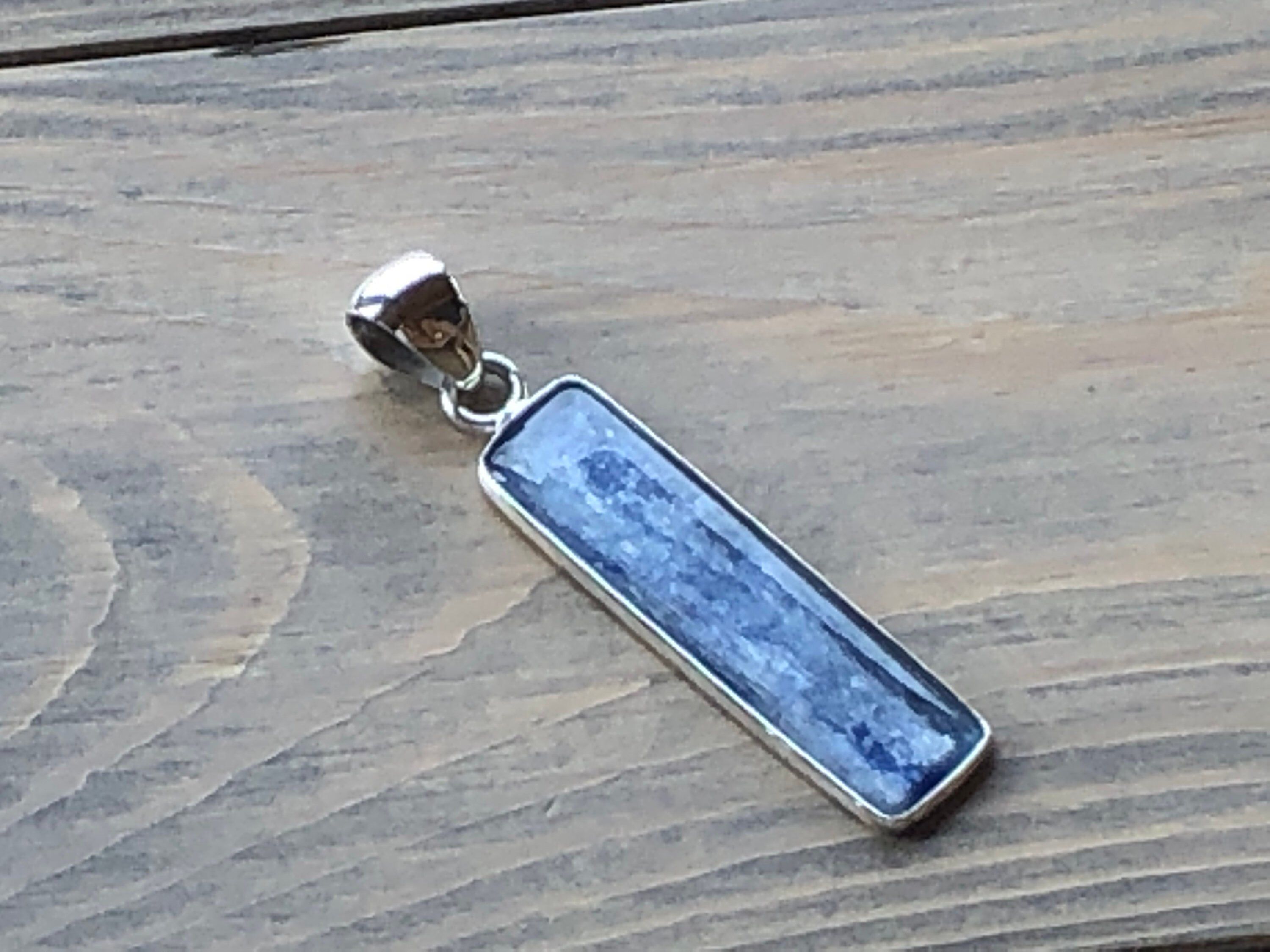 Charles Albert Designer Blue Kyanite Pendant set in Fine | Etsy ... Charles Albert Designer Blue Kyanite Pendant set in Fine | Etsy ...