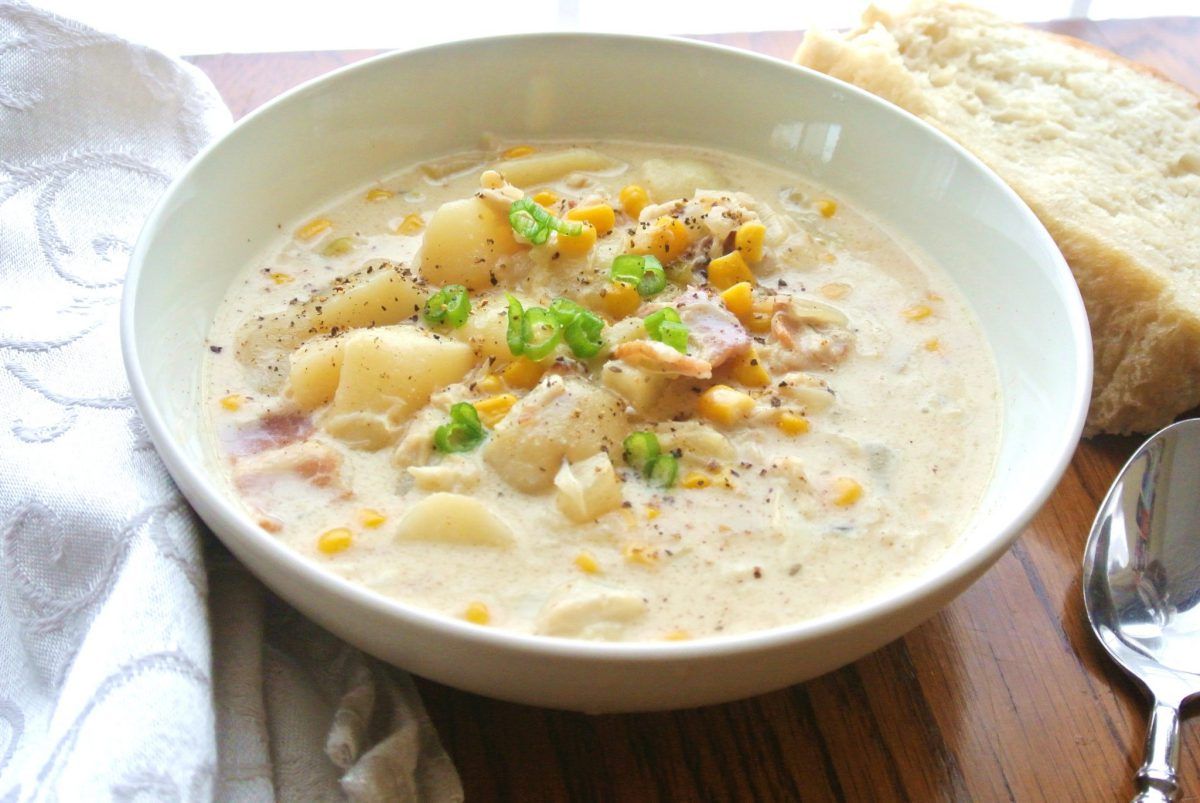 One Pot Corn And Crab Chowder Crab Chowder Chowder Recipes Crab Chowder Recipes