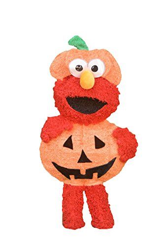Productworks 24 Inch Pre Lit Sesame Street Elmo Jack O Lantern Halloween Yard Decoration 35