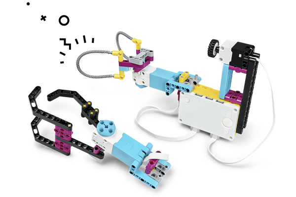 Hand Controlled Grabber Python Project For Lego Spike Prime Spike Prime Core Set 45678