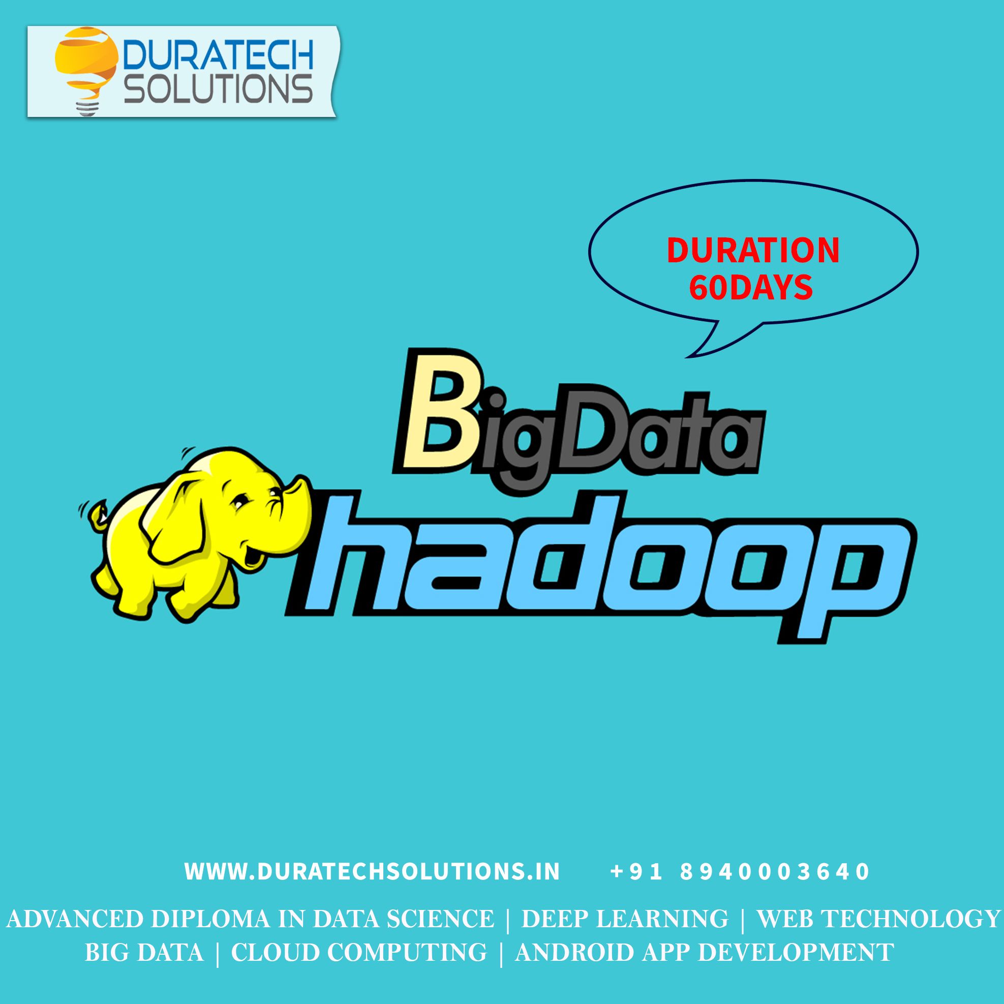 Big Data And Hadoop Courses Big Data Learning Web Deep Learning