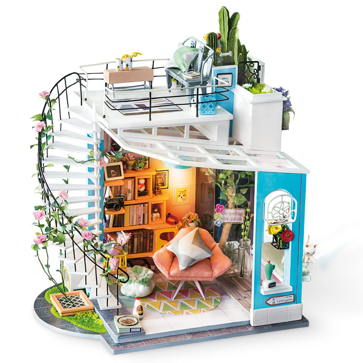 Diy Miniature House Kit Rolife Rolife Diy Miniature Dollhouse Kit