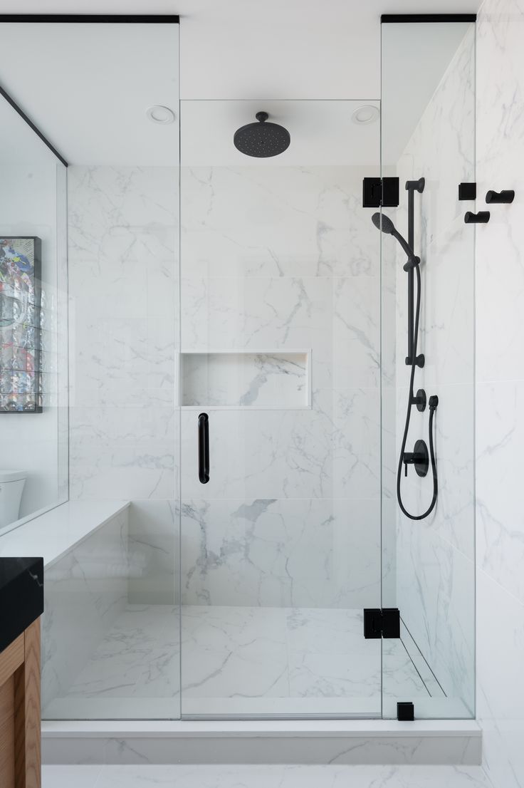 Stunning Walk-in Shower Ideas | Modern bathroom renovations, Bathroom ... Stunning Walk-in Shower Ideas | Modern bathroom renovations, Bathroom ...