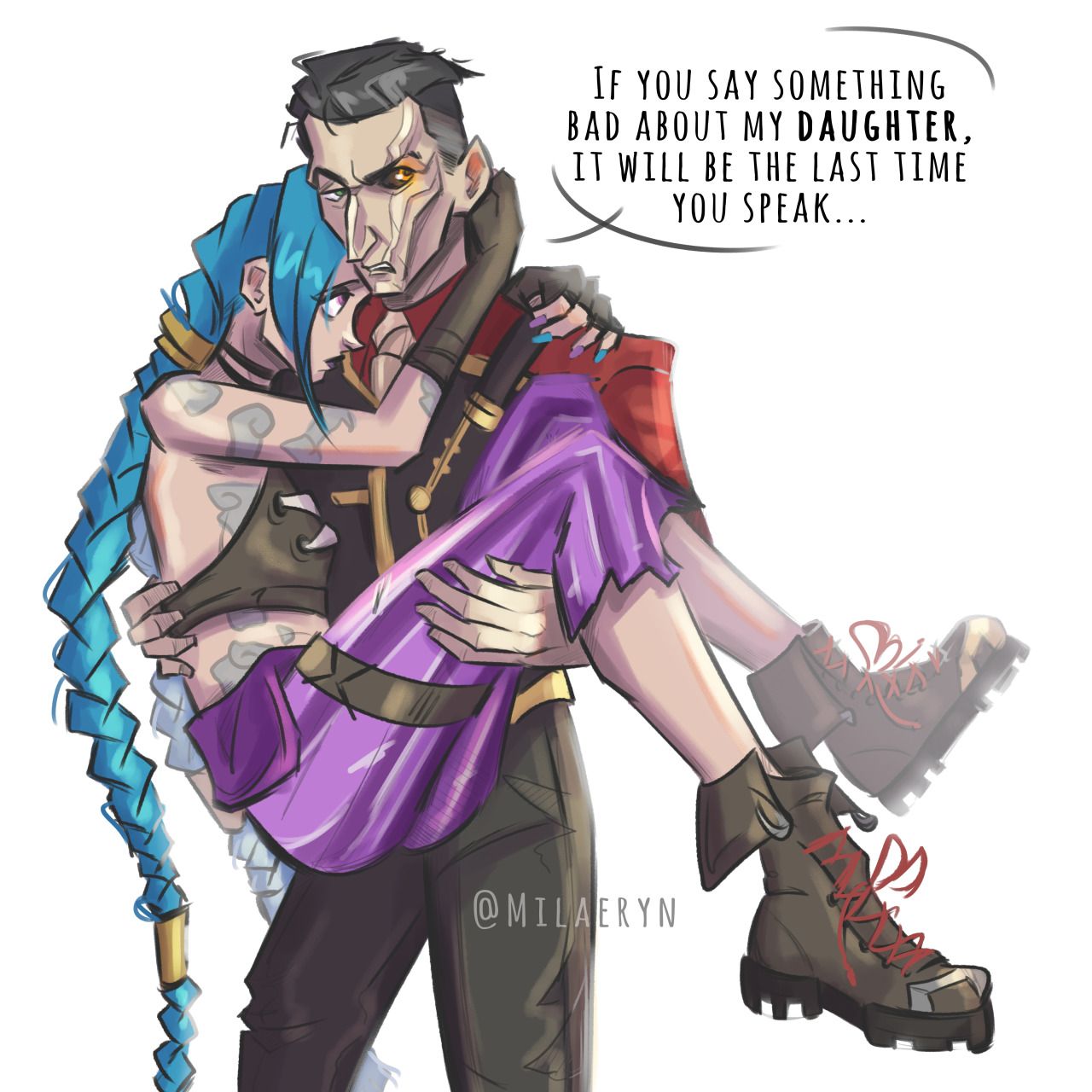 They Own My Heart Right Now Happy New Year You Silco And Jinx Fans League Of Legends Comic