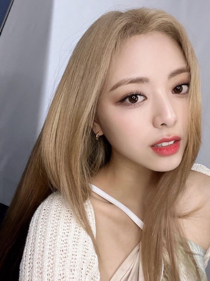 Blonde Hair Yuna Visual Güzellik Sarışın Saç Saç