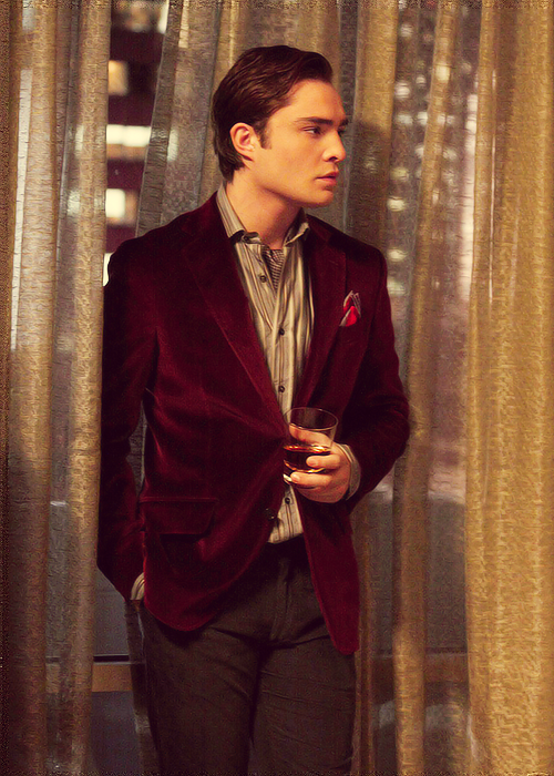 Chuck Bass Red Suit