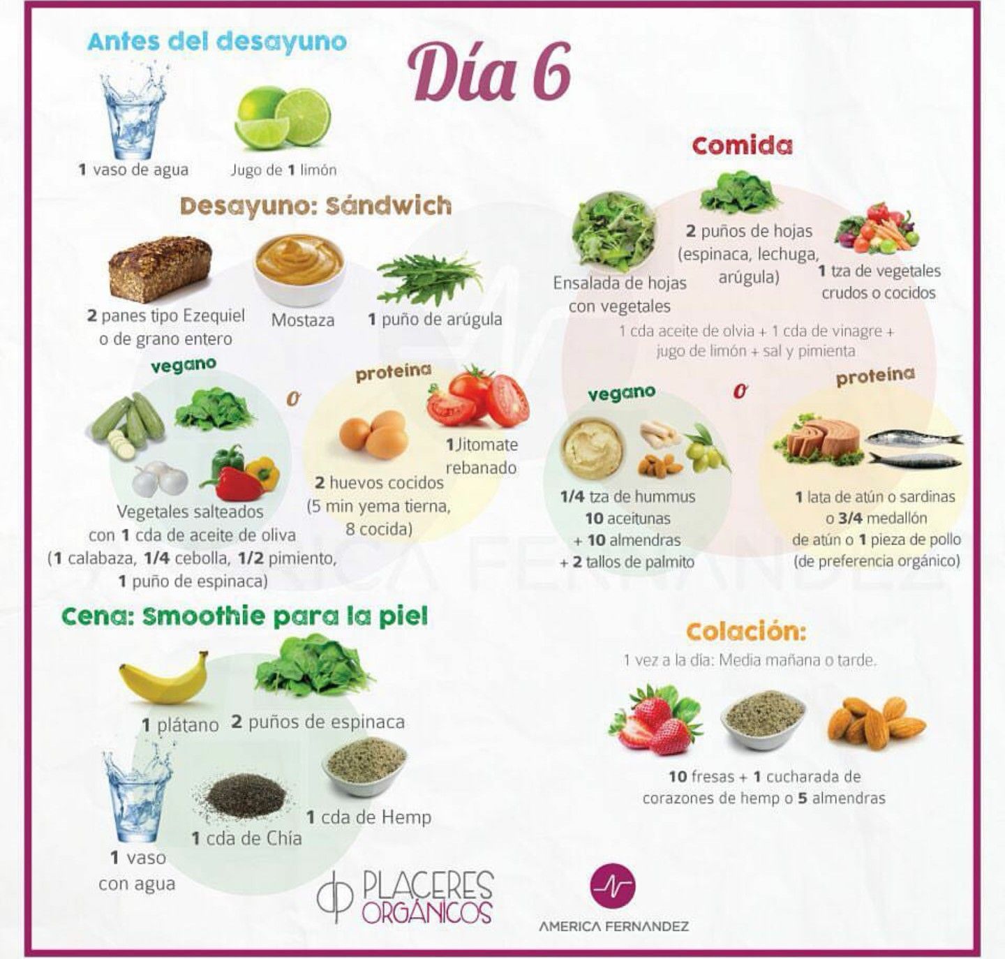 Reto De 7 Días Día 6 Healthy Food 10 Things