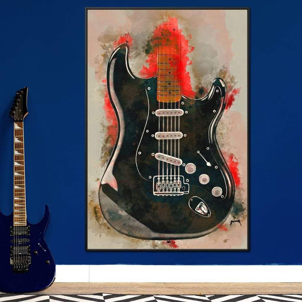 David Gilmour's Guitar - Abraham Szomor | David gilmour guitar, Canvas ... David Gilmour's Guitar - Abraham Szomor | David gilmour guitar, Canvas ...