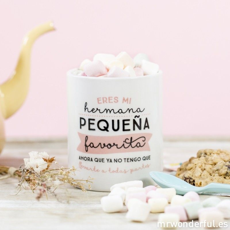 Taza “eres Mi Hermana Pequeña Favorita Mugs You Are My Favorite Mr