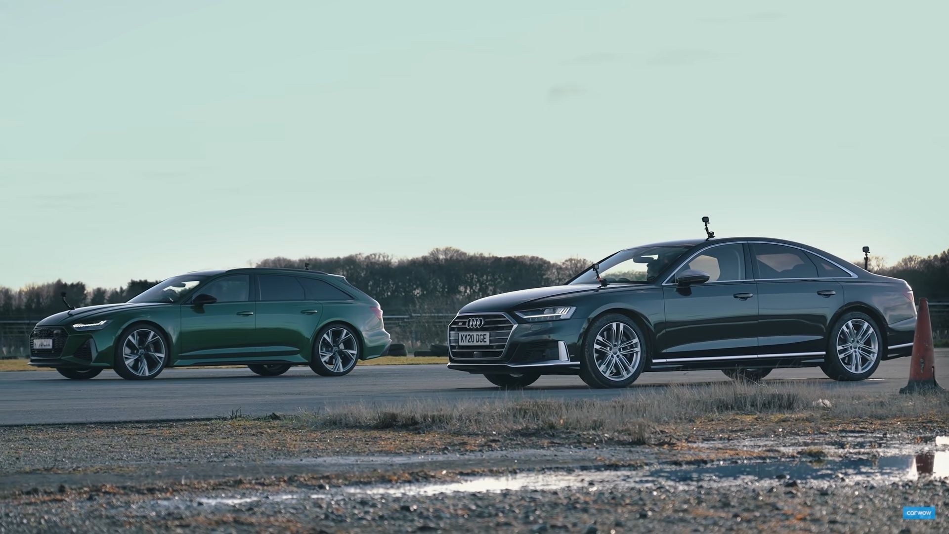 Audi S8 vs RS6 Wagon: Battle of the Titans Audi S8 vs RS6 Wagon: Battle of the Titans