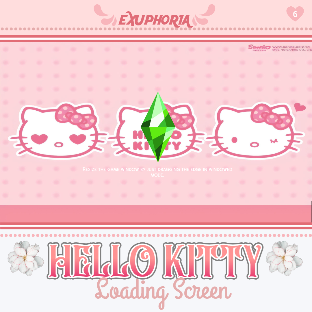 Hellokitty Loading Screen 6 Exuph0r1a In 2024 Hello Kitty Backpacks Hello Kitty