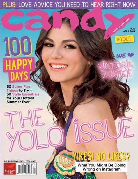 Candy Philippines Magazine April 2014 Justice Magazine No Kiss List