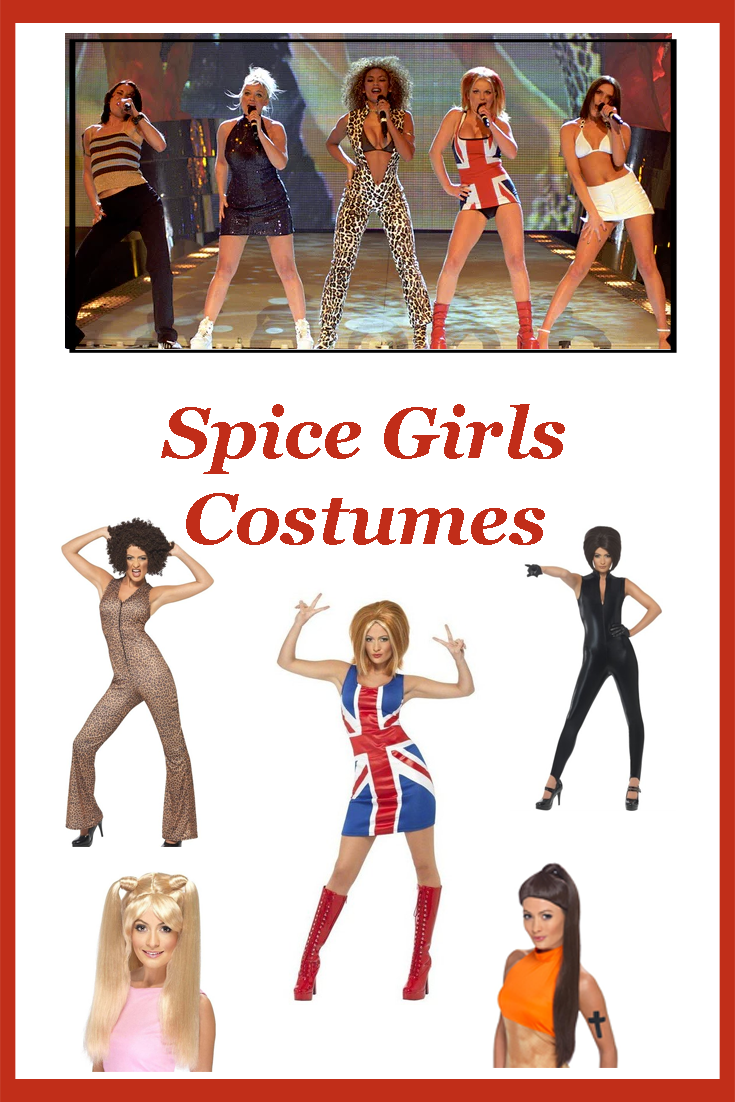 The Spice Girls Costumes A Great Group Costume Idea For Girls Everything Halloween Spice