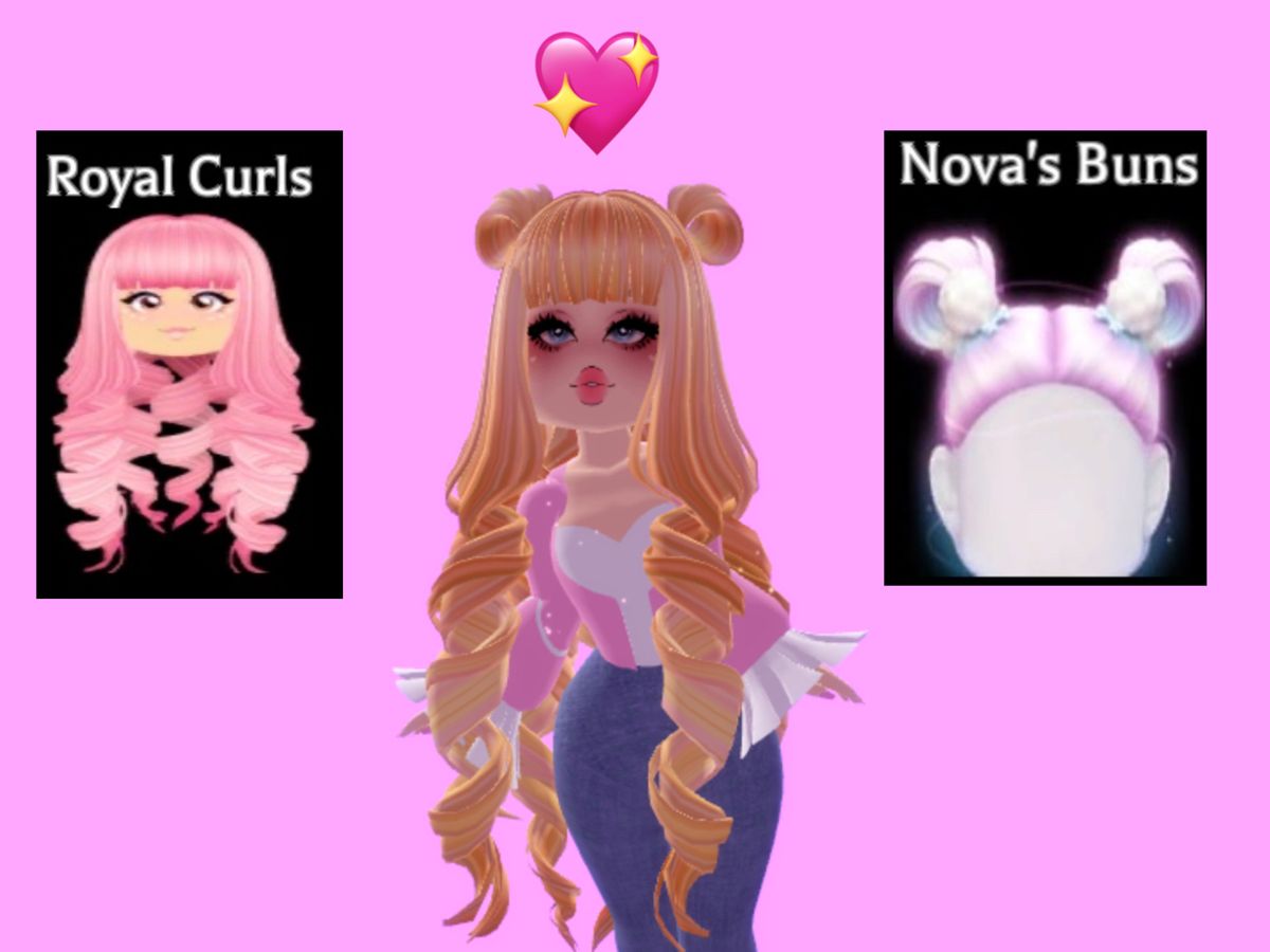 Rh Hair Combination💖 In 2023 High Hair Royal High Christmas Outfits Aesthetic Roblox Royale