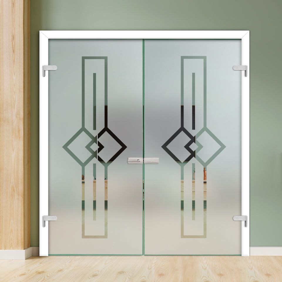 Double Hinged Glass Door Dhdg 3483 Glass Door Door Glass Design Glass Doors Interior