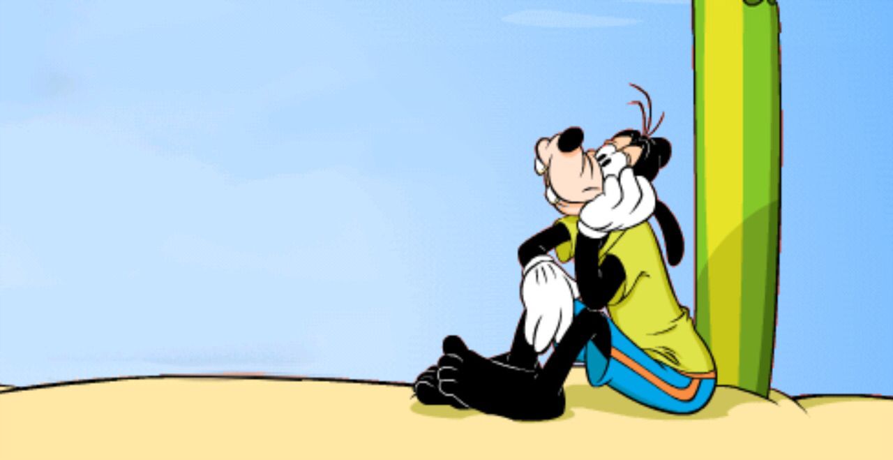 Beach Goofy Disney Toes Goofy Disney Characters