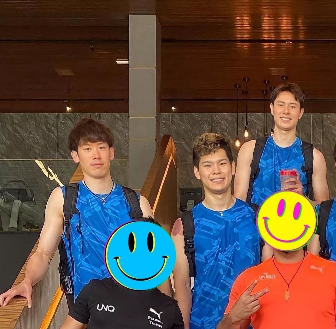 Japan Volleyball Team Volleyball Players Ishikawa Play Ball Nippon