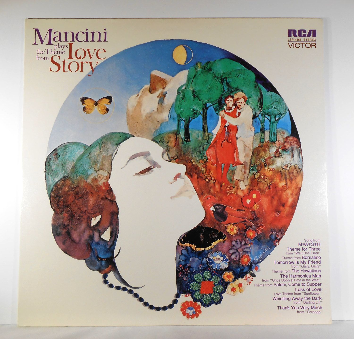 Mancini Plays The Theme From Love Story 1970 Vinyl Lp Love Story Henry Mancini Orchestra