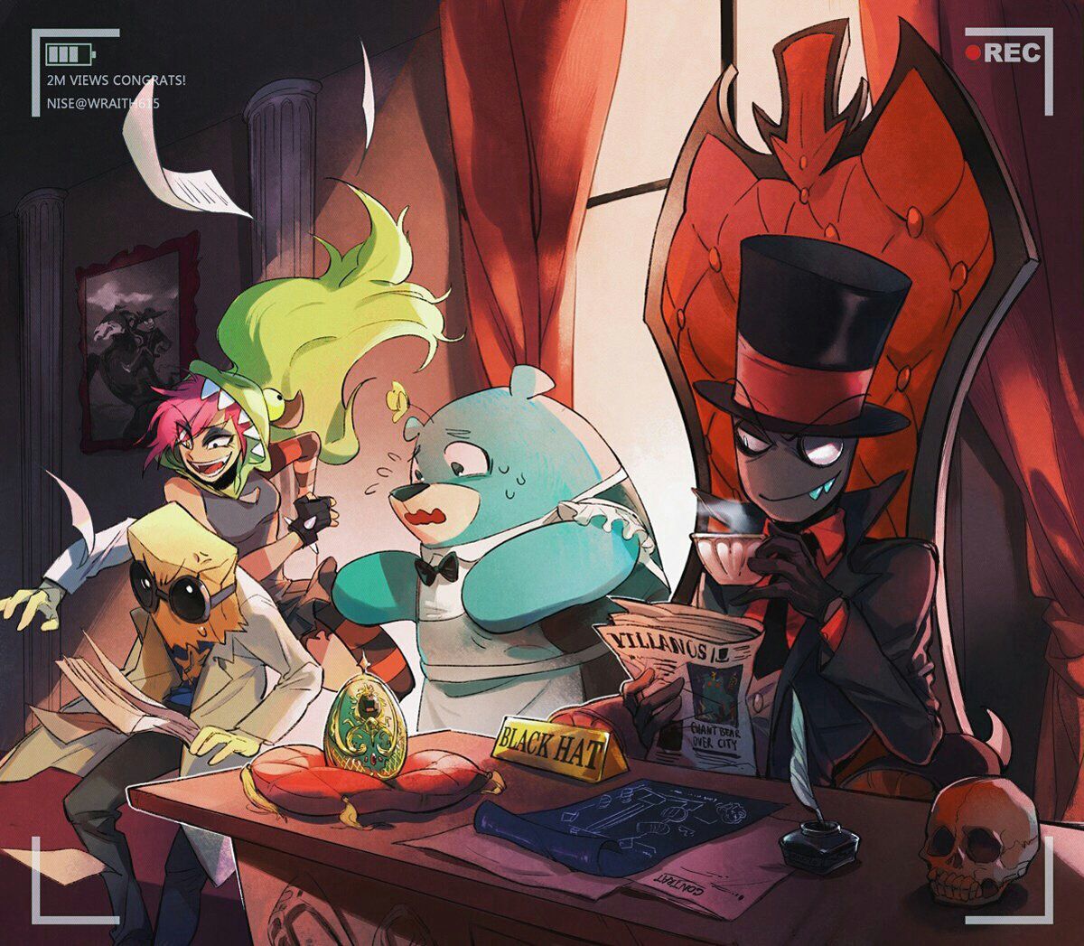 Pin On Villainous